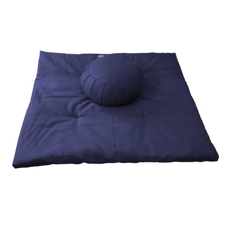 Zafu traditionnel en kapok bio pour la méditation